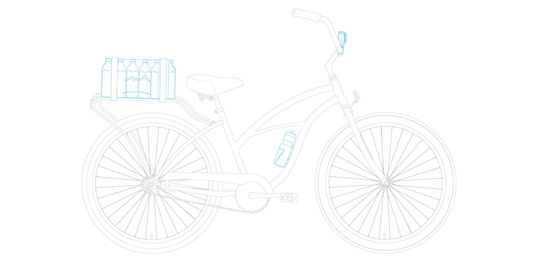 Sixthreezero Women's 26 Inch 21 Speed Cruiser Bicycle - Around the Block